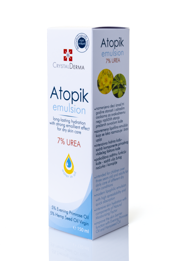 Atopik emulzija 7% urea 150ml