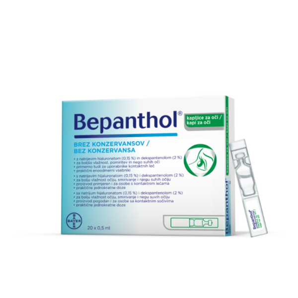 Bepanthol kapi za o?i 0,5ml 20 ampula