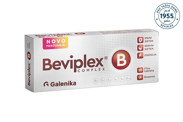 Beviplex B Complex 30 tableta