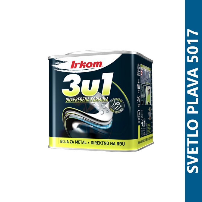 IRKOM 3 u 1 svetlo plava 1kg 8017