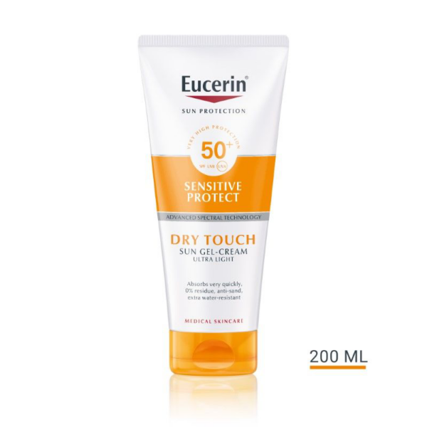 Eucerin Sun Dry Touch Gel-krem za zaštitu od sunca SPF50+ 200ml