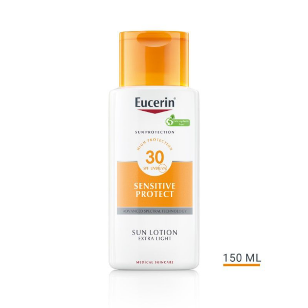 Eucerin Sun Izrazito lagani losion za zaštitu osetljive kože od sunca SPF30 150ml