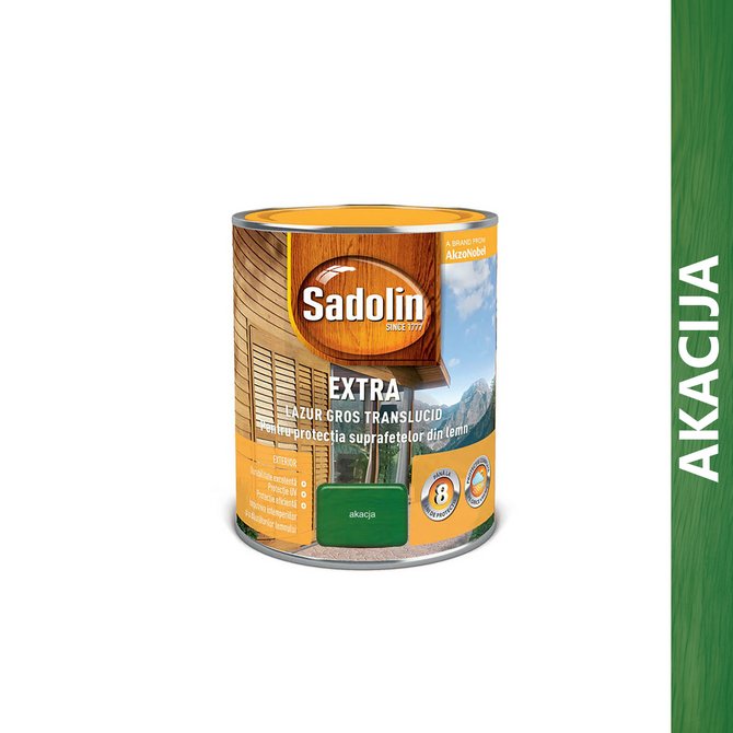 SADOLIN Extra sa voskom 0.75l akacija