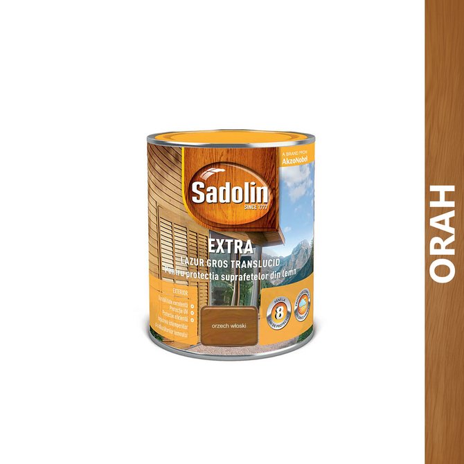 SADOLIN Extra sa voskom 0.75l orah