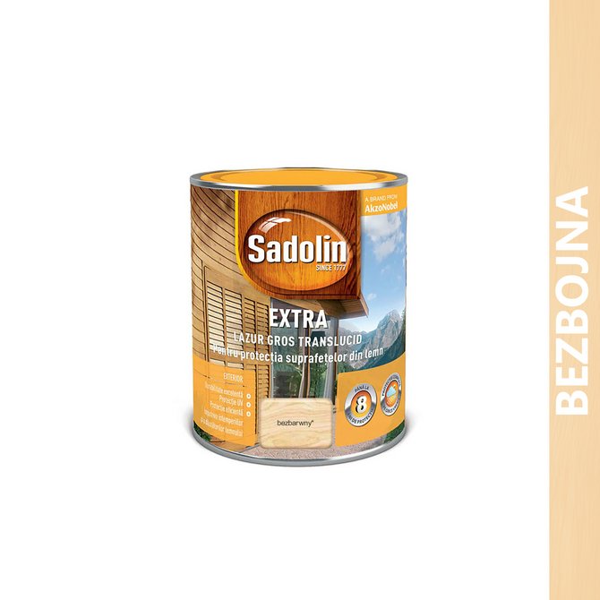 SADOLIN Extra sa voskom 0.75l bezbojna