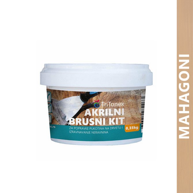 TRITONEX akrilni brusni kit 0.35kg mahagoni