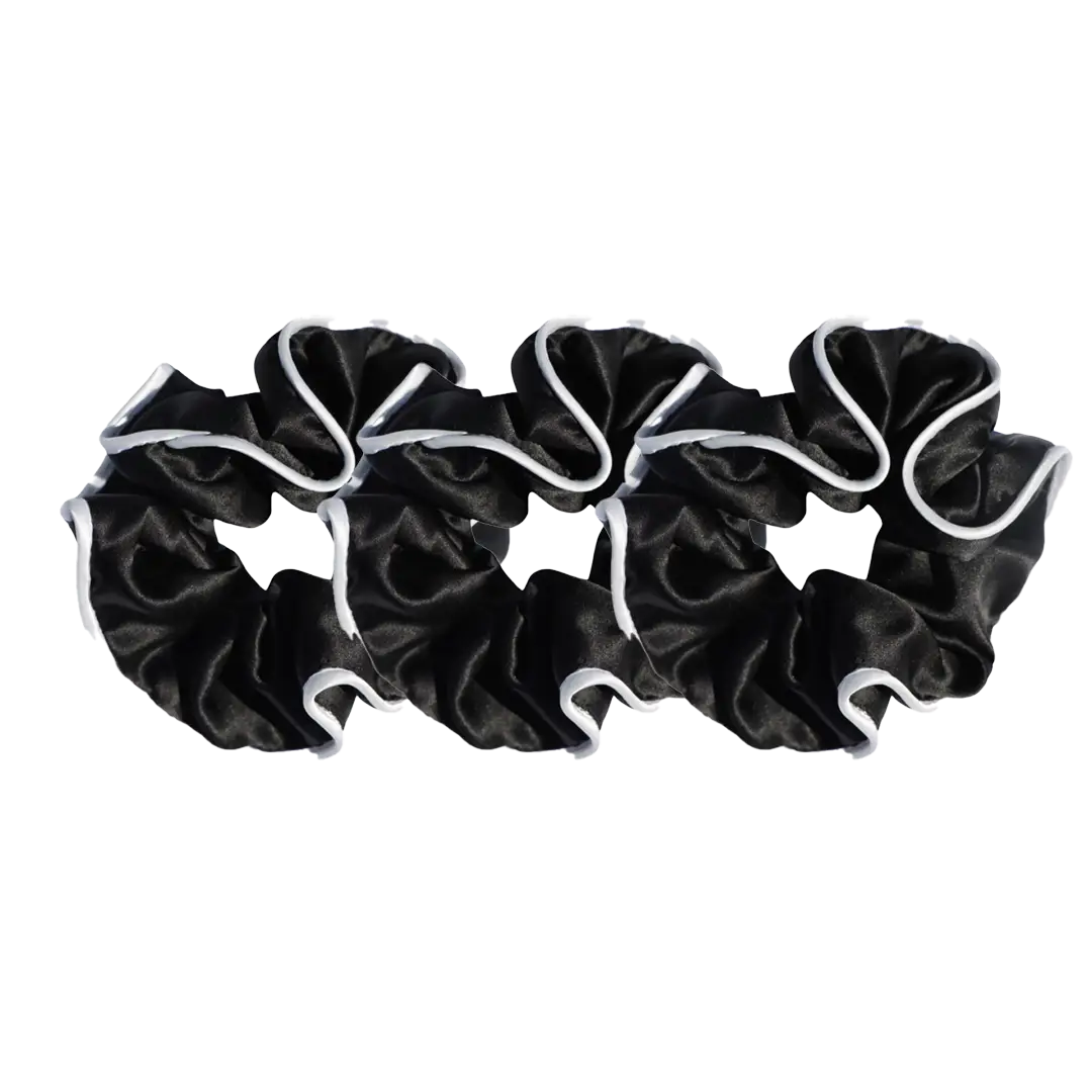 100% Svilene Crne Royal Gumice 6cm (3 kom)