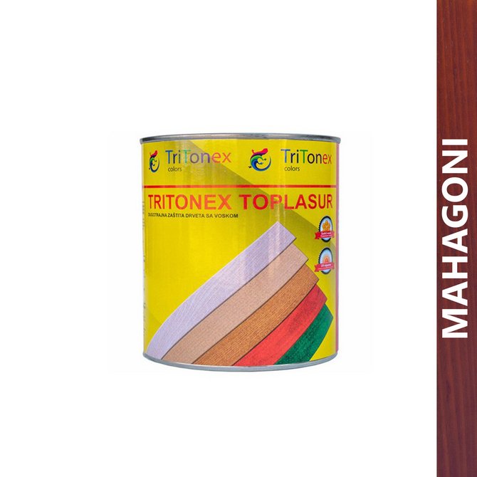 TRITONEX toplasur sandolin 0.75l mahagoni