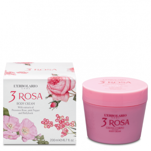 LERBOLARIO 3 ROSA KREMA ZA TELO 200ML