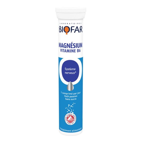 Magnesium Vitamine B6 Biofar, 20 šumećih tableta