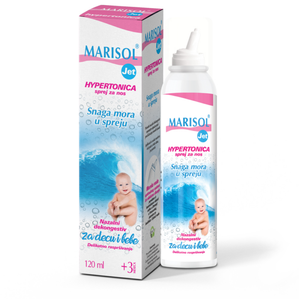 Marisol Jet Hypertonica sprej rastvor za nos 120ml