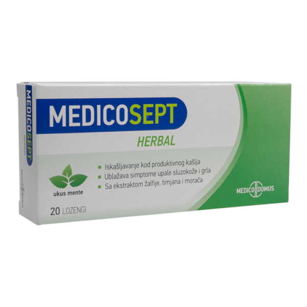 MEDICOSEPT HERBAL LOZ.A20