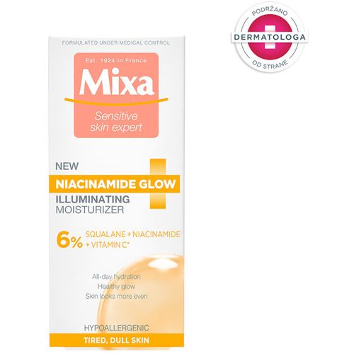 Mixa niacinamide glow hidratantna krema 50ml