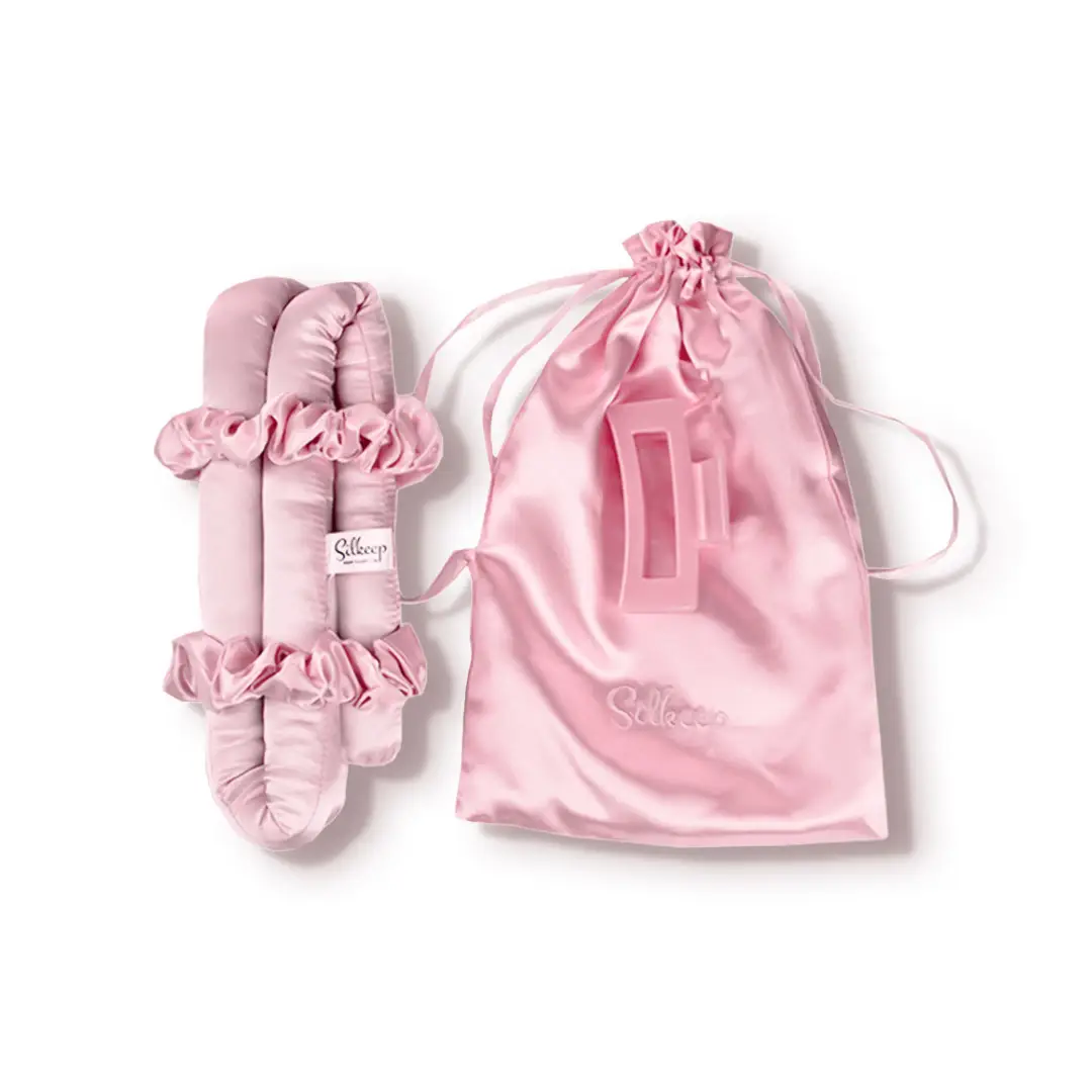 100% SVILENI BABY ROZE UVIJAČ (SET ZA KOSU)