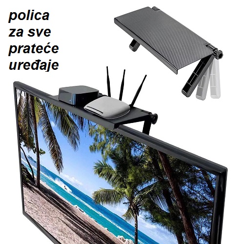 Ultra praktična polica za TV i monitor