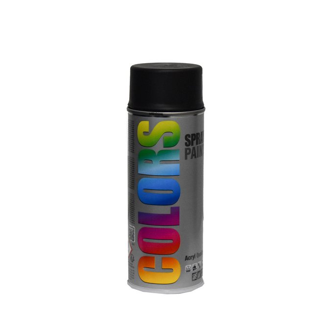 COLORS akrilna boja u spreju RAL 9005 mat 400ml