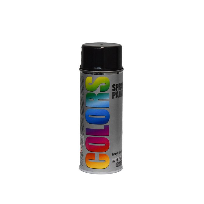 COLORS akrilna boja u spreju RAL 9005 sjaj 400ml