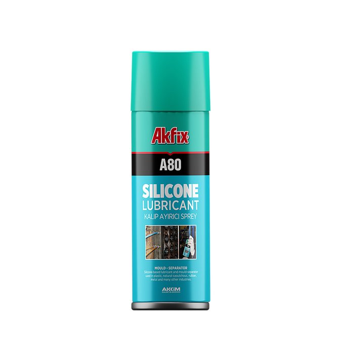 AKFIX A80 silikonski lubrikant 400ml