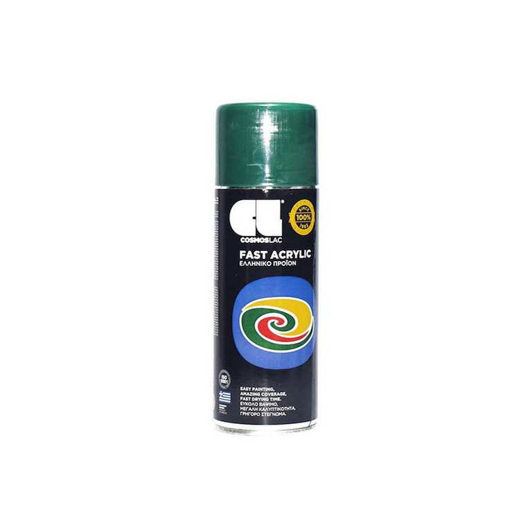 COSMOSLAC sprej za drvo i metal 400ml RAL6005