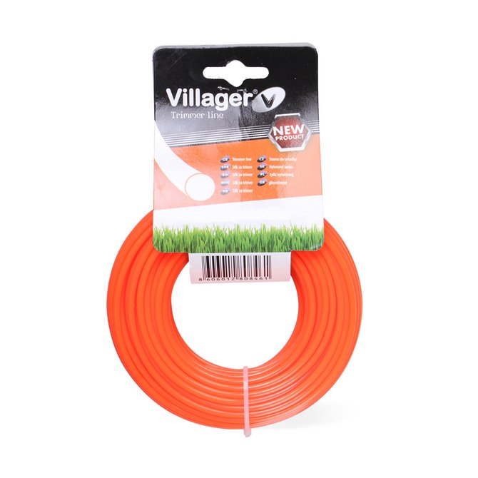 VILLAGER silk za trimer obli 2.4 mm x 15 m