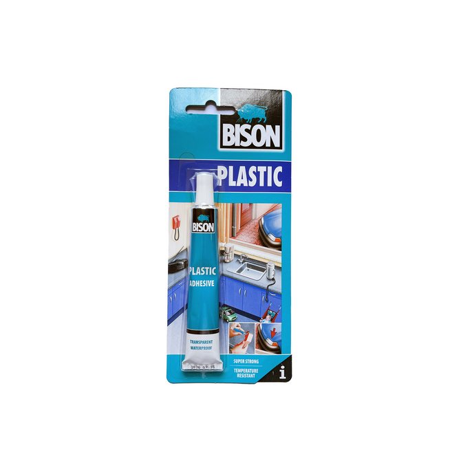 BISON plastic lepak za tvrdu plastiku 25ml