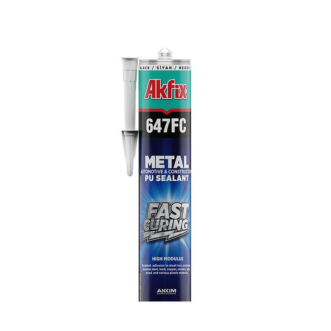 AKFIX 647FC PU zaptivna masa za metal bela 310ml