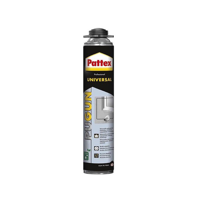 PATTEX pištoljska pur pena 750ml