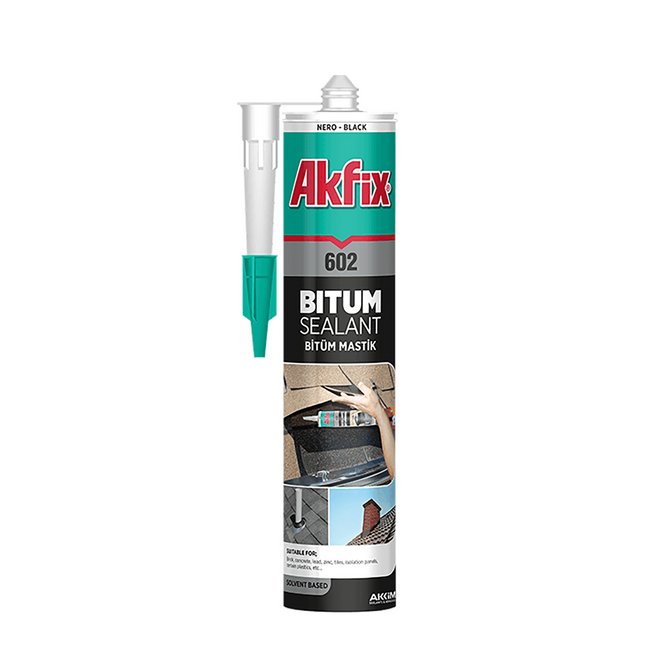 AKFIX 602 bitumenski silikon 310ml