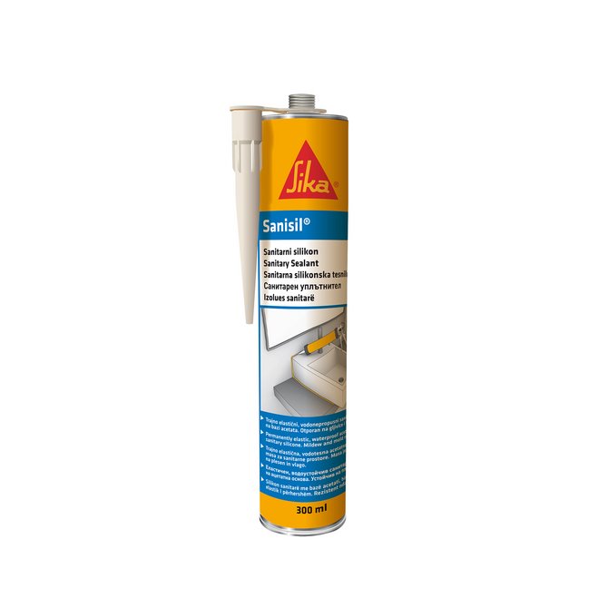 SIKA Sansil sanitarni silikon 270 ml transparentna