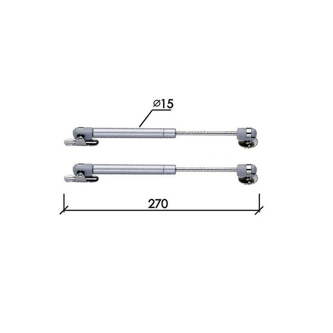 DABEL amortizer gasni za nameštaj 270/15mm A930