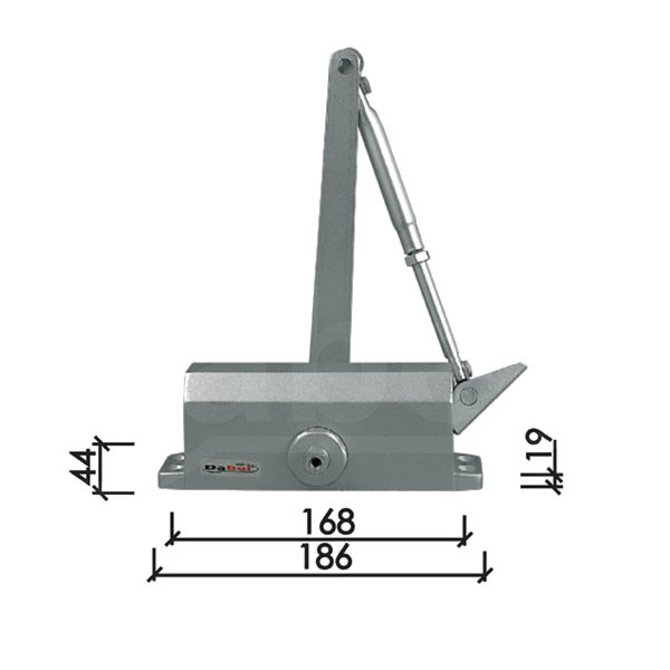 DABEL automat za vrata 25-45kg