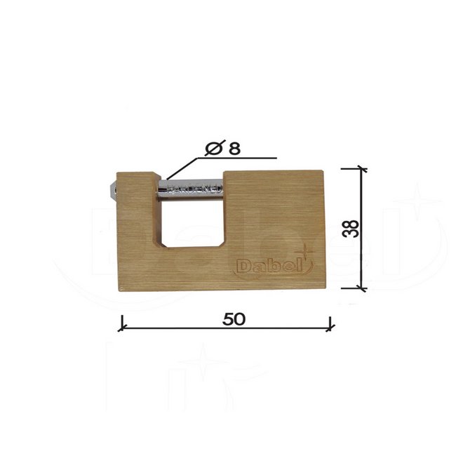 DABEL katanac 2011 50 mm