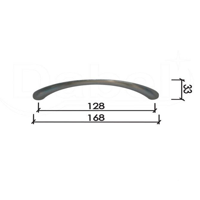 DABEL C40 ručica za nameštaj 128 mm bNi