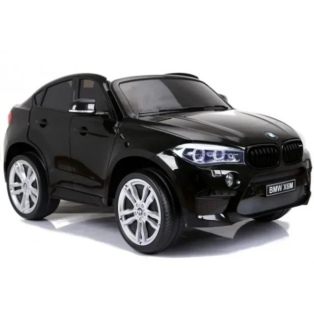 Dečiji auto na akumulator - BMW X6 M Dvosed Crni - Licencirani Model