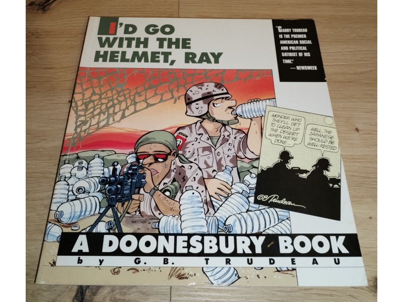 Doonesbury - I'd Go With the Helmet Ray (Andrews McMeel