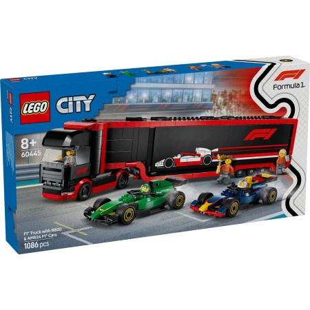 Lego F1 kamion sa RB20 i AMR24 F1® formulama ( 60445 )