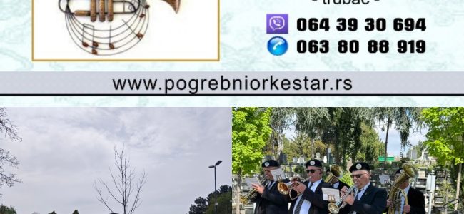 Trubači pogrebni orkestar bleh muzika za sahrane Pančevo