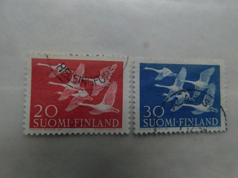 SUOMI FINLAND 1956 KOMPLET SERIJA