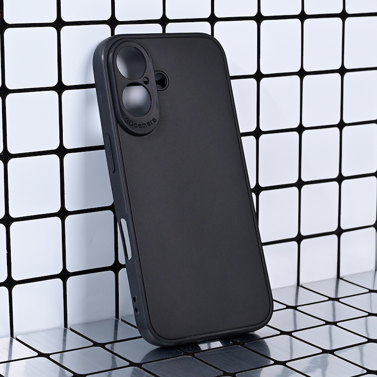 Zastitna maska (futrola) 3D Camera - iPhone 16 6.1 crna
