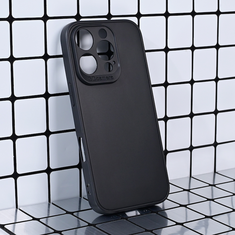 Zastitna maska (futrola) 3D Camera - iPhone 16 Pro crna