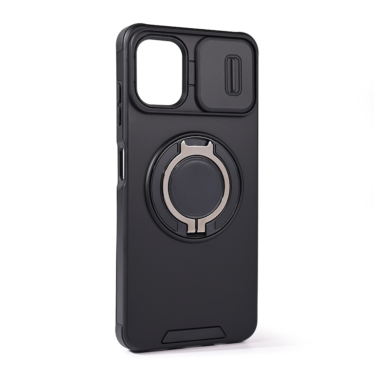 Zastitna maska (futrola) CamShield Ring stand - Samsung A065F Galaxy A06 crna