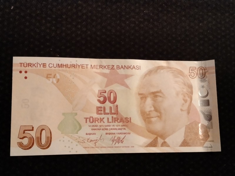 50 lira 2009 turska u XF klasi