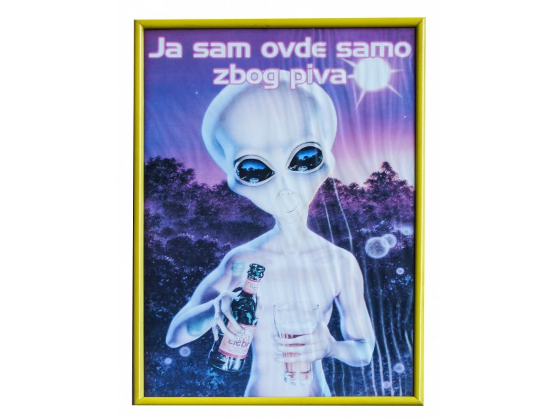 Vanzemaljac / Poster za ugostiteljske objekte / 50 X 35