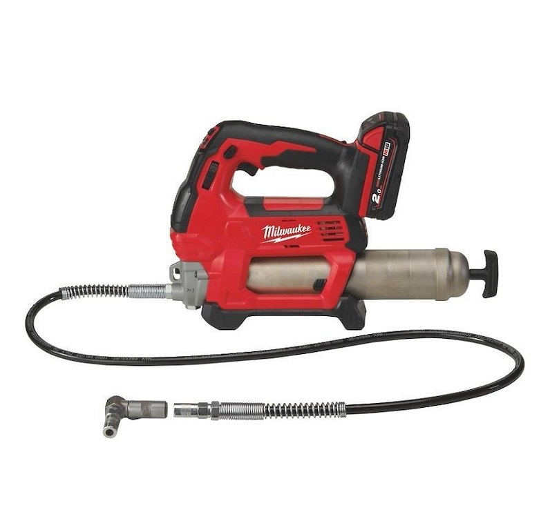 Milwaukee M18GG-201C Akumulatorska mazalica dekalamit