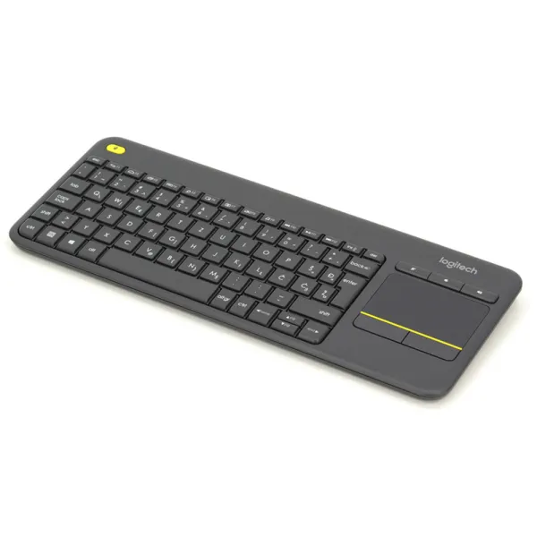 LOGITECH K400 Plus Wireless Touch YU crna tastatura