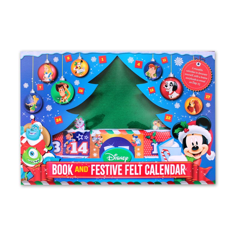 Disney: Book and Festive Felt Calendar