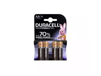 Baterija Duracell Prof AA (pak 4 kom), nepunjiva