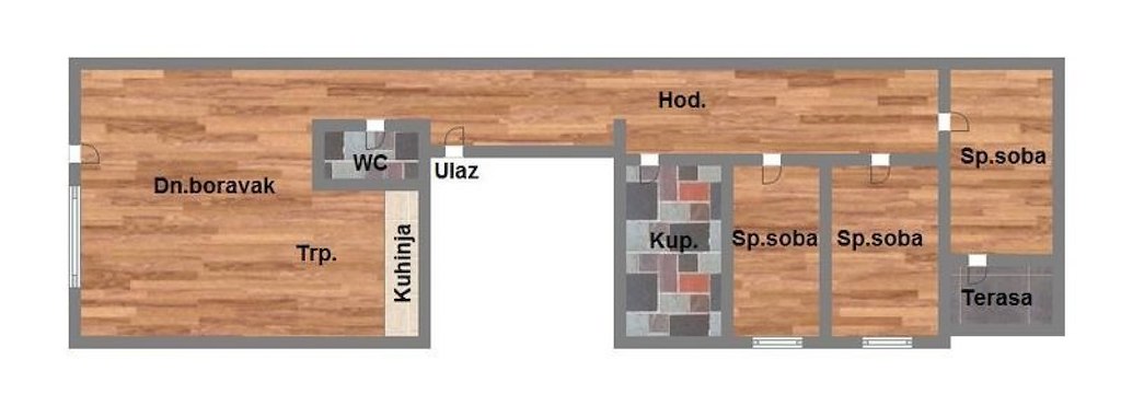 Veternička rampa četvorosoban 76m2