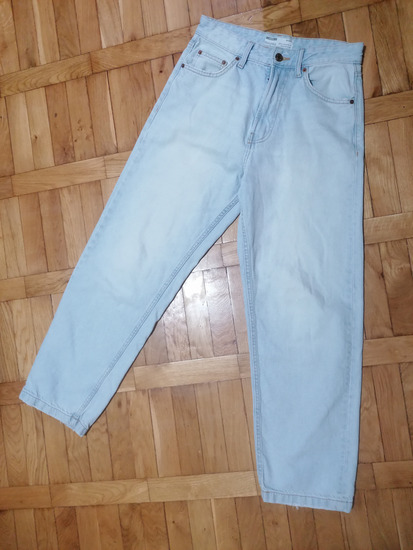 BERSHKA baggy farmerke S - M