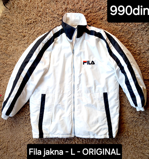 Fila muška zimska jakna bela L - ORIGINAL